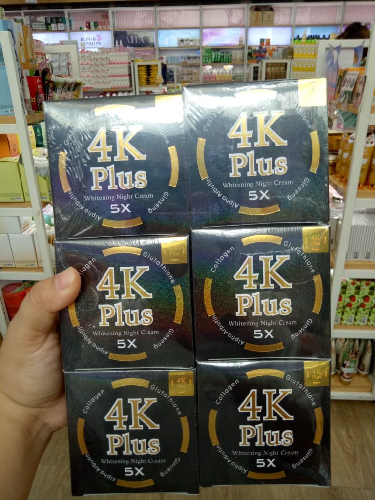 Kem dưỡng trắng da ban đêm 4k Plus Whitening Night Cream (mẫu mới ...