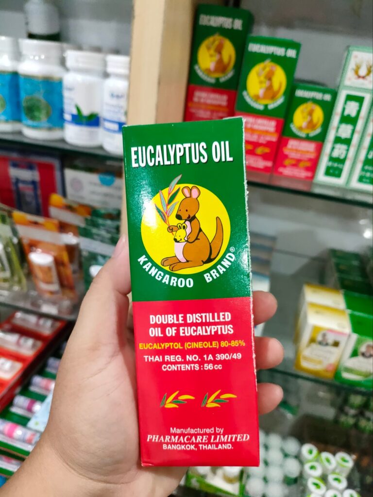 Dầu khuynh diệp Eucalyptus Oil Kangaroo Brand - Bách hoá Thái Lan