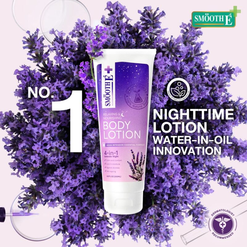 Smooth E Melatonin Sleep Lotion 200ml giúp ngủ ngon - Bách hoá Thái Lan