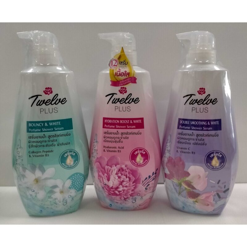 Sữa tắm thơm và trắng da Twelve Plus Perfume Shower Serum 450ml - Bách ...